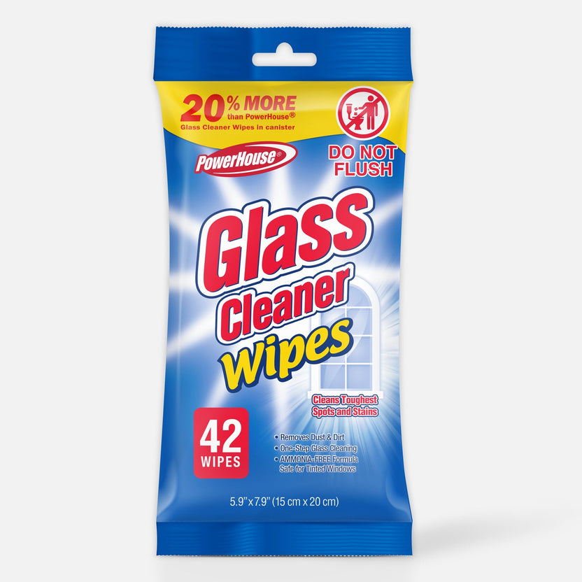 Delta Brands - Glass Cleaner Wipes